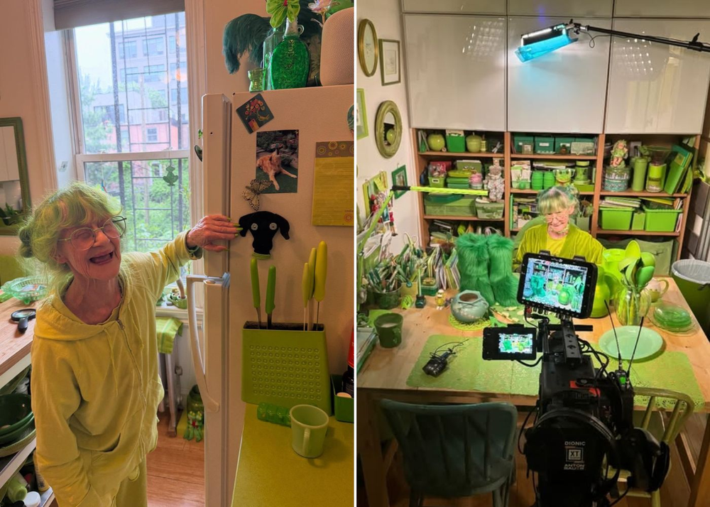 Essas pessoas são obcecadas por uma só cor; e a casa delas reflete isso!