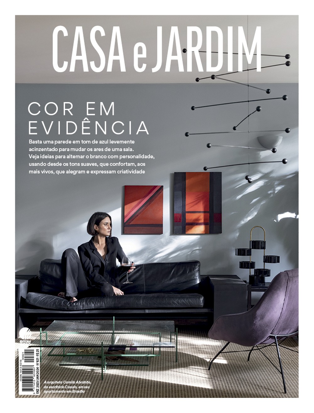 As cores protagonizam a nova edição de dezembro/janeiro de Casa e ...