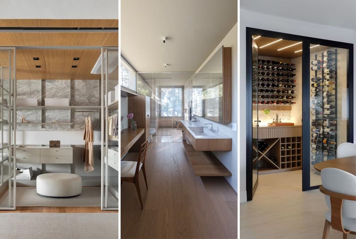 O que são ambientes "walk-in", como incorporá-los e 10 ideias para se ...