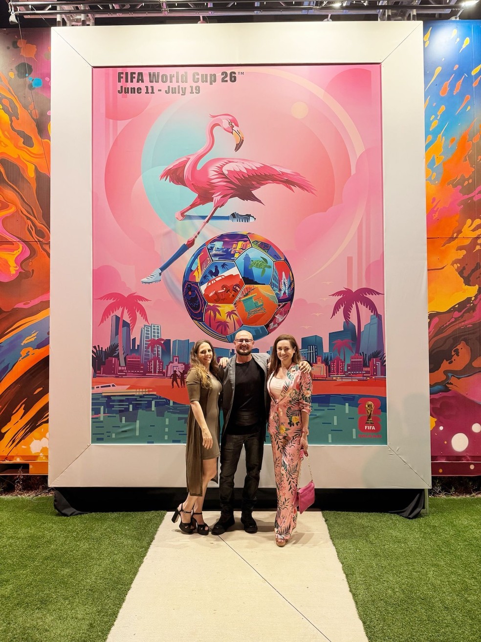 Artista brasileiro assina pôster da Copa do Mundo FIFA 2026