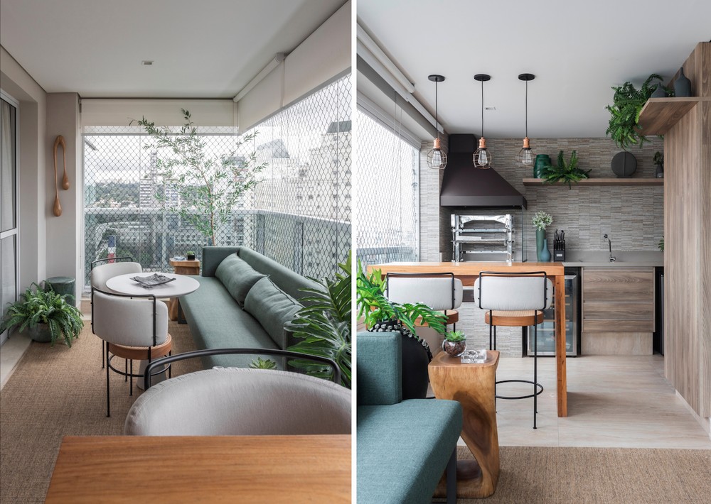 27 apartamentos com sacadas e varandas fechadas com vidro