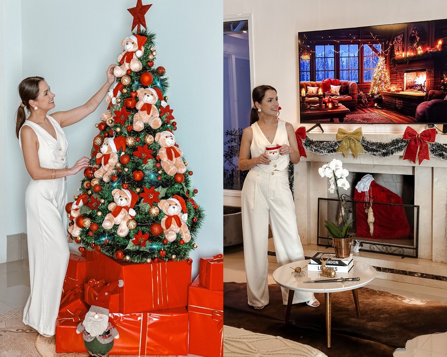 Vivi Cake mostra detalhes da sua decoração de Natal e revela truques ...