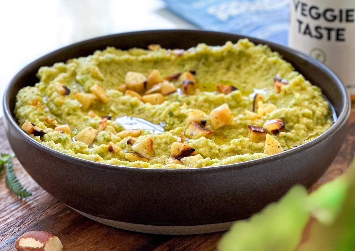 Receita de homus de abobrinha com colágeno | Gastronomia | Casa e Jardim