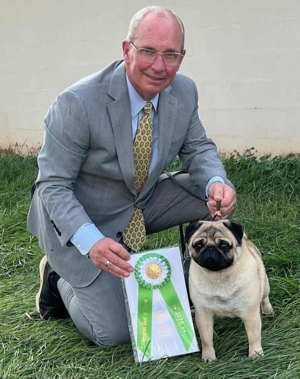 Pug chamado Vito faz história vencendo exposição de cachorros nos EUA