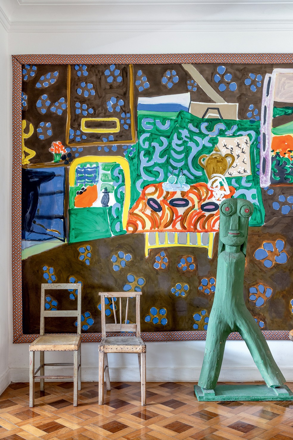 O apartamento colorido e maximalista da estilista Isabela Capeto no RJ