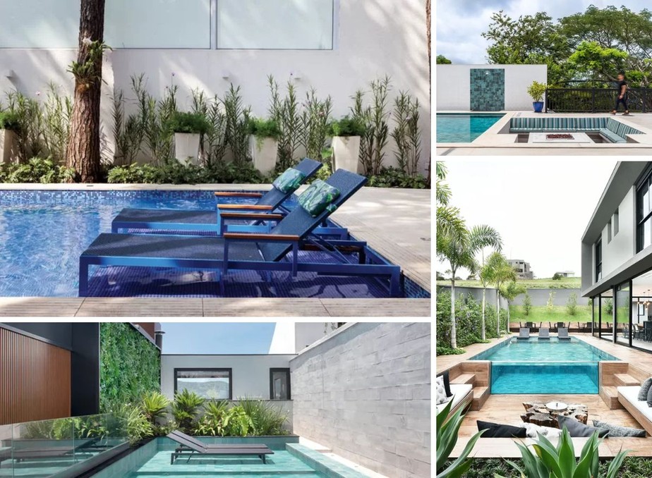 Piscina com prainha: 7 projetos para se inspirar e relaxar! | Decoração ...