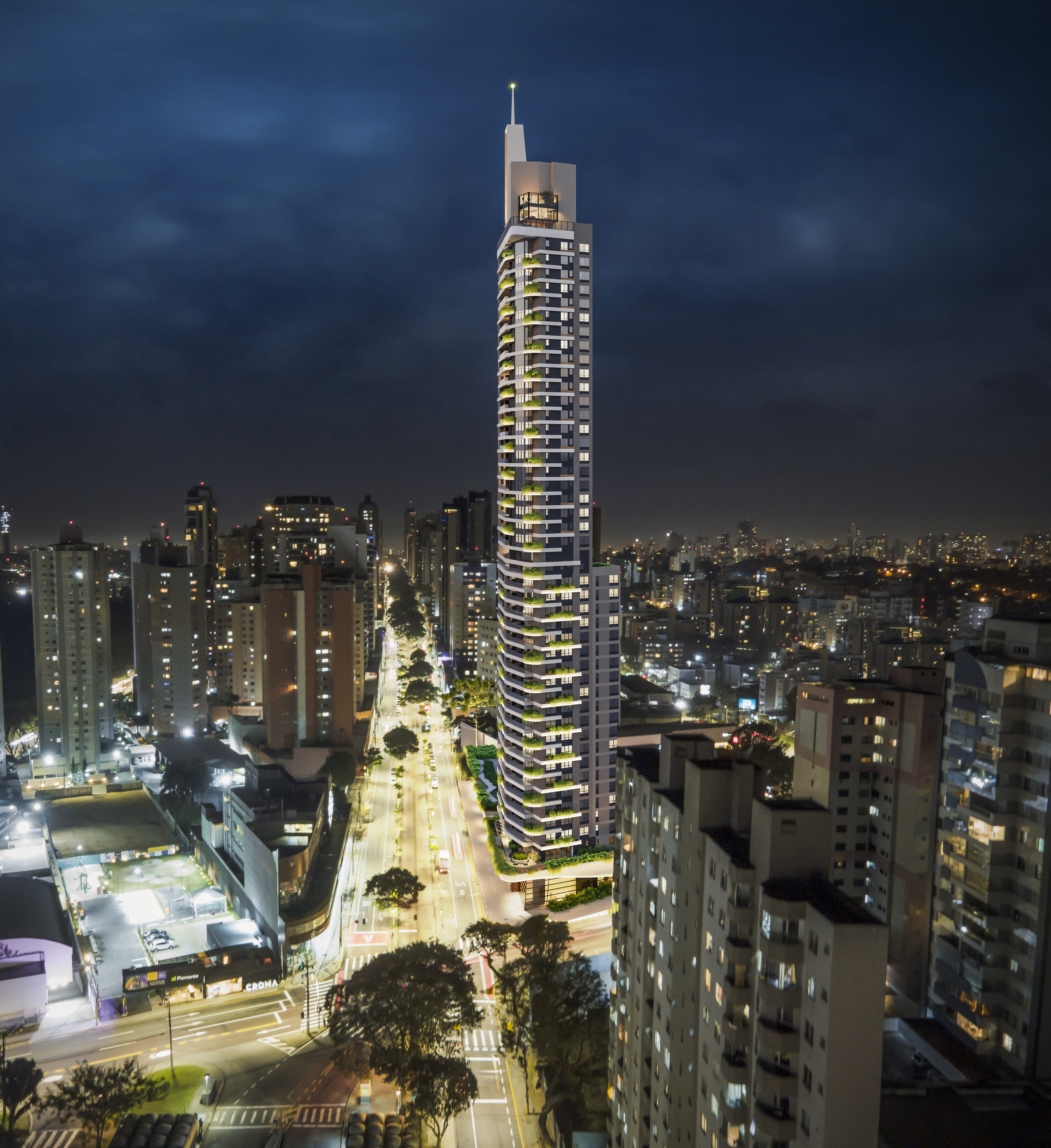 Prédio mais alto de Curitiba terá 50 andares e será um dos maiores do ...