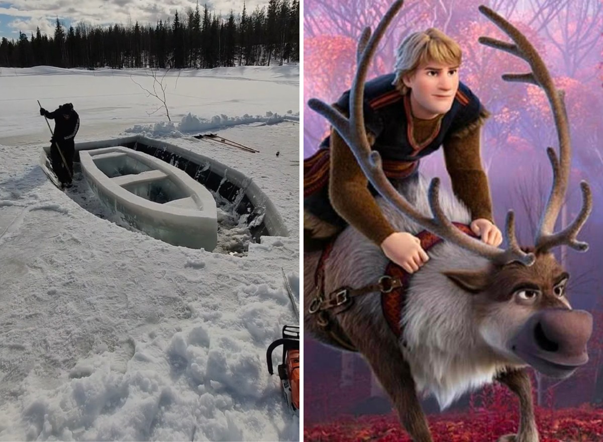"Frozen" da vida real: tiktoker 'interpreta' o personagem Kristoff ...