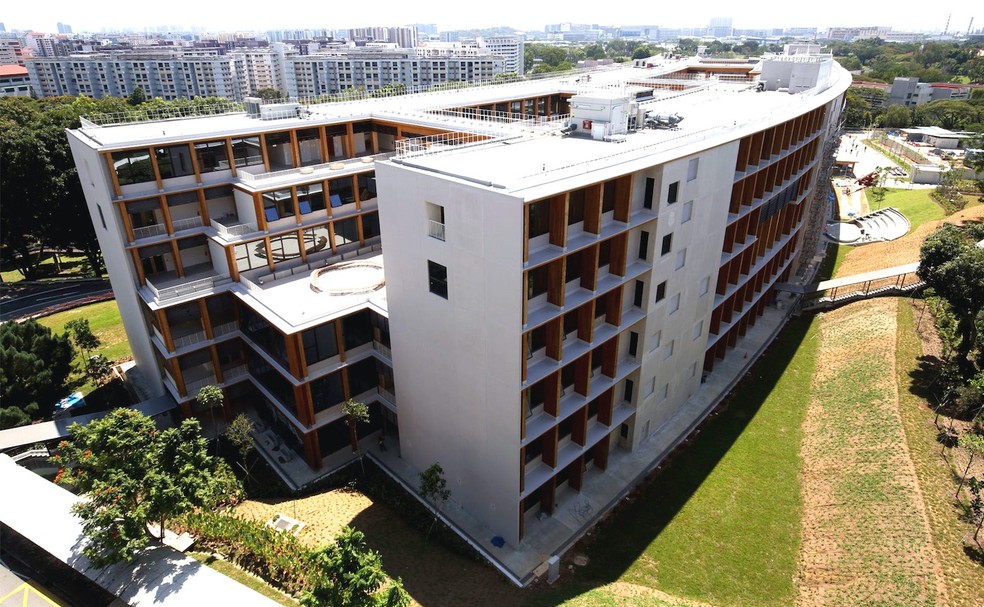 Maior prédio de madeira da Ásia é inaugurado em Cingapura - expresso.arq