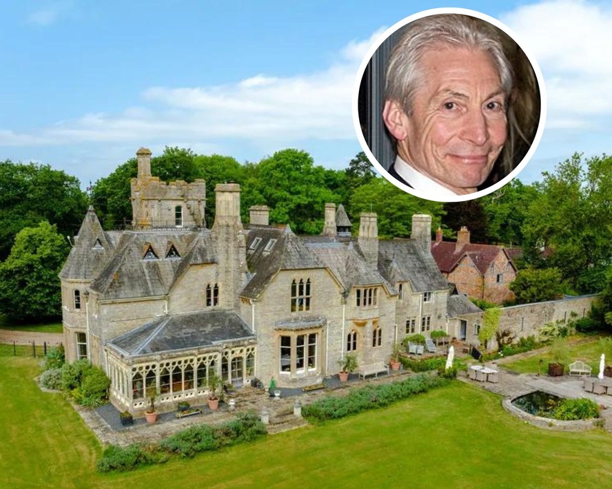Antiga mansão de Charlie Watts na Inglaterra está à venda por R$ 48 ...