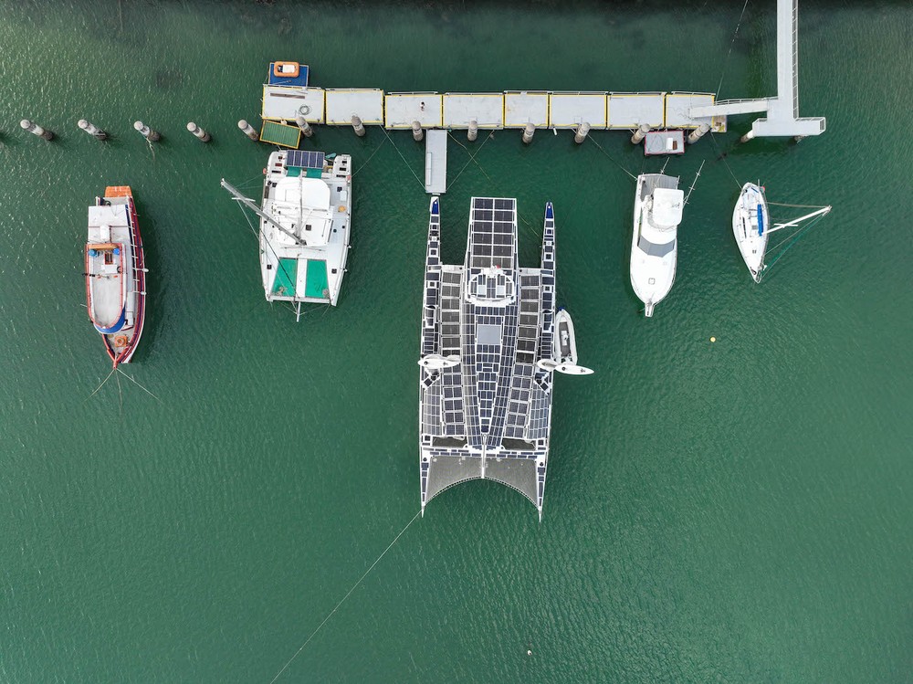 Primeiro barco do mundo movido a hidrogênio faz escala em Fortaleza ...