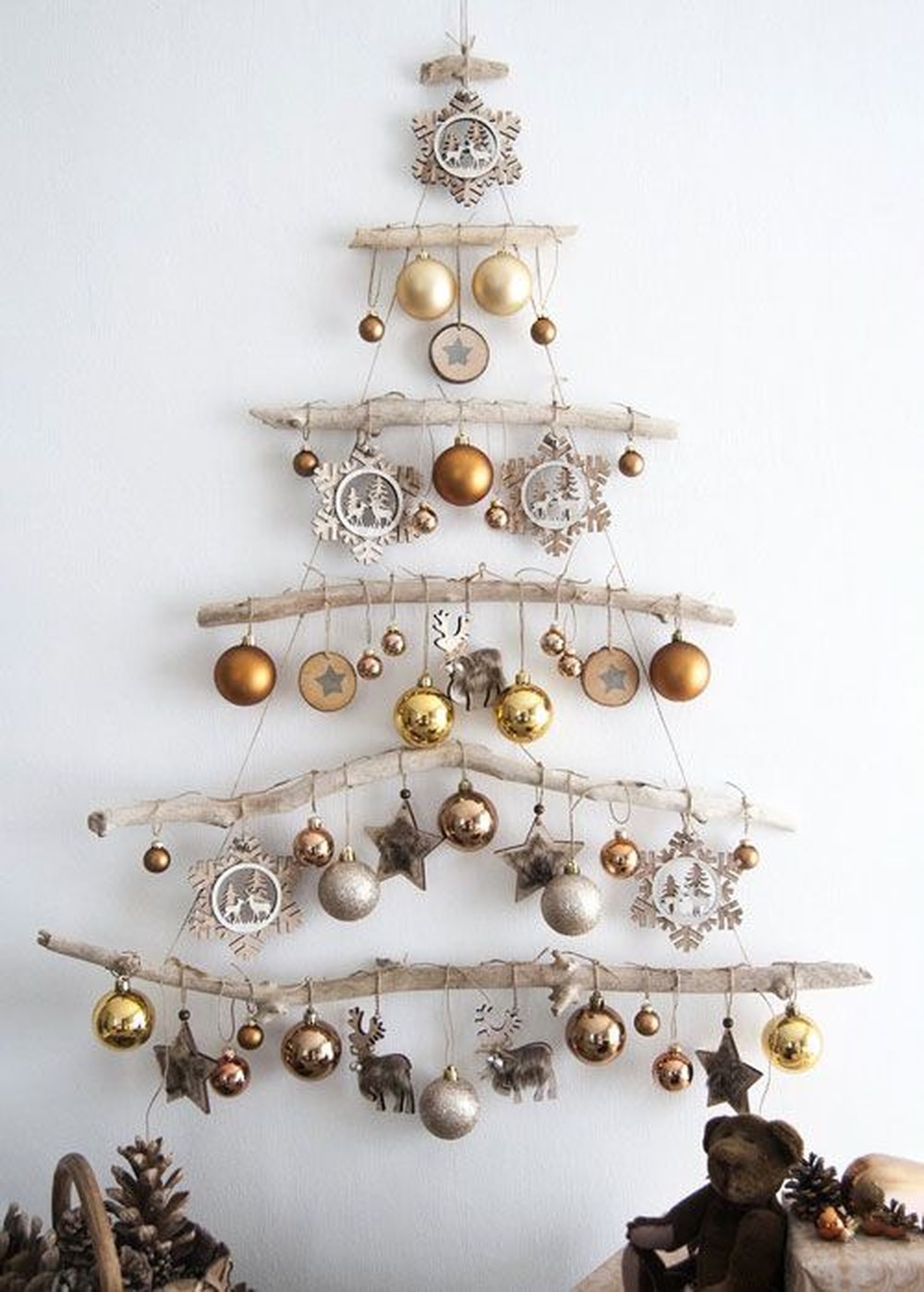 20 ideias de decoração de Natal trazidas do Pinterest para se inspirar ...