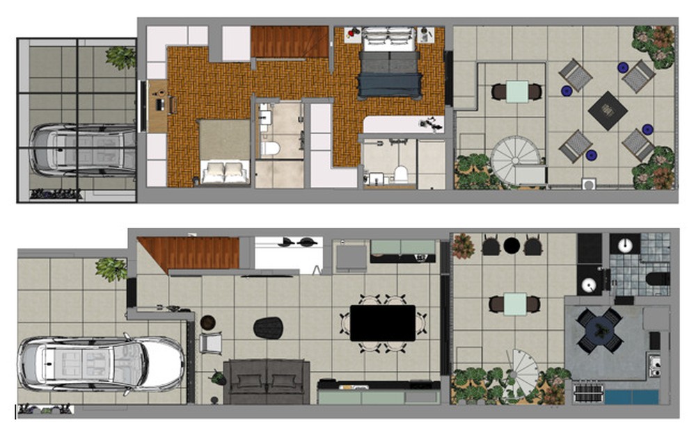 20 plantas de casas pequenas: projetos e exemplos para se inspirar