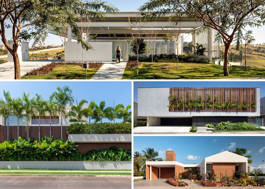 Jardim na frente de casa: 68 fotos e ideias para montar o seu ...