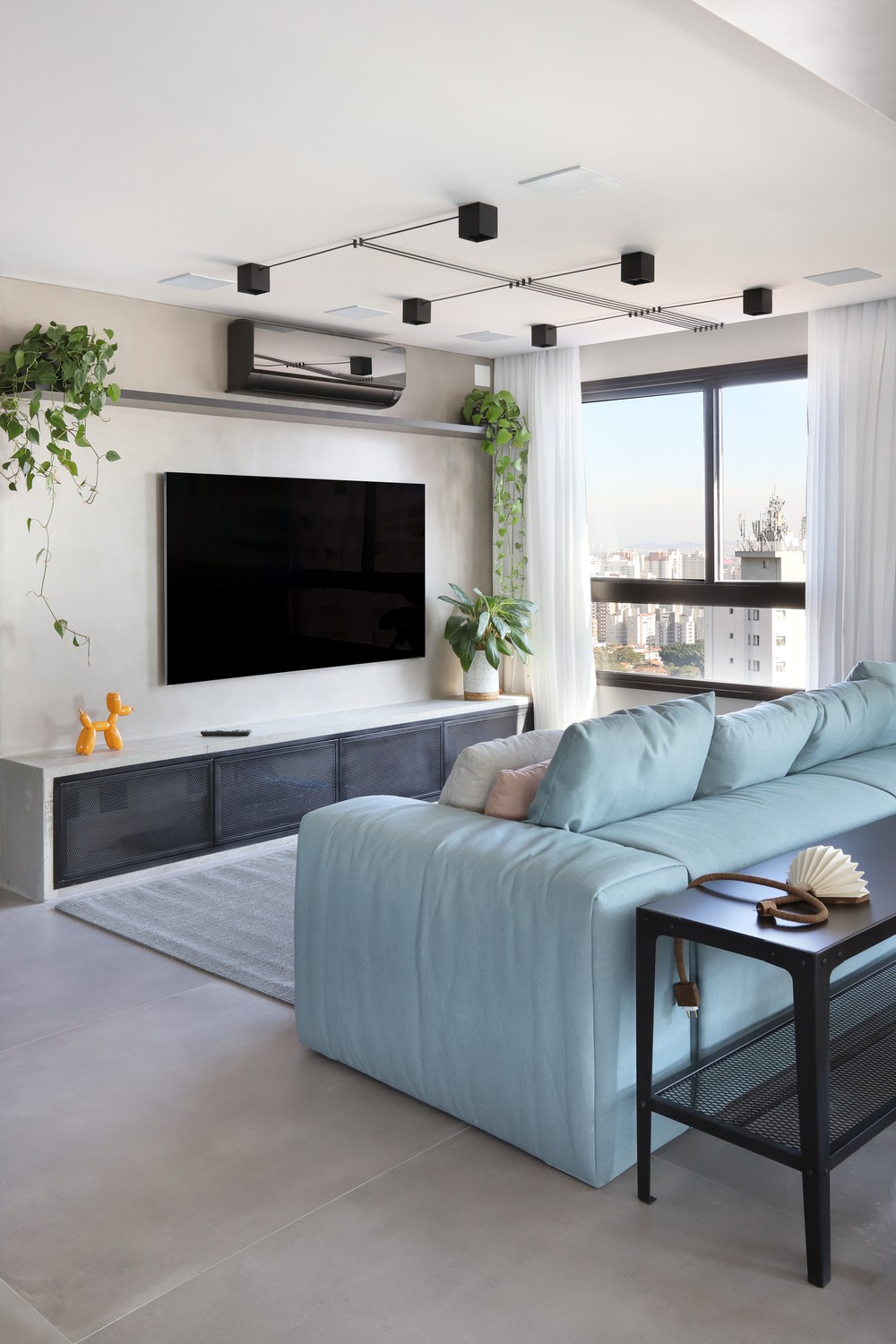 Parede de TV da sala: 50 projetos com diversas ideias de decoração ...