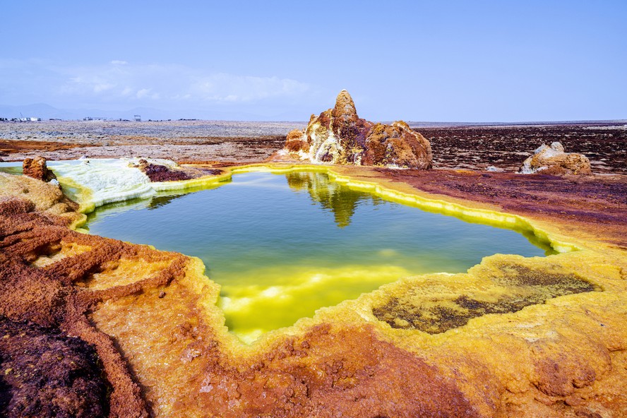 'Lugar alienígena' fica 120 m abaixo do nível do mar na Etiópia e é um ...