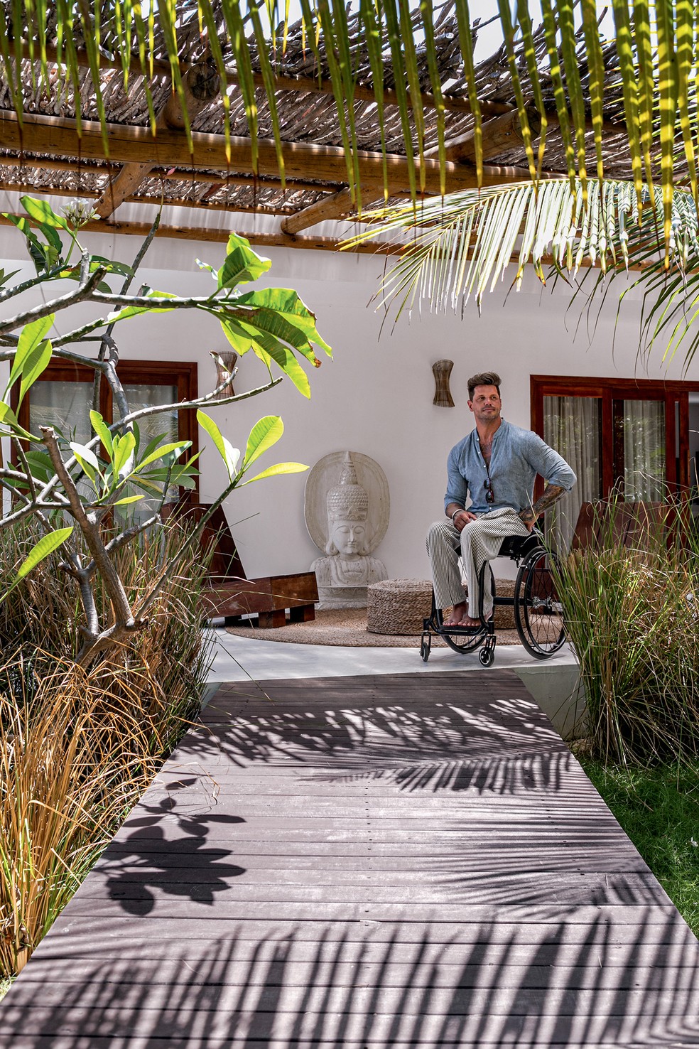 Fernando Fernandes mostra sua casa para morar, receber e praticar ...