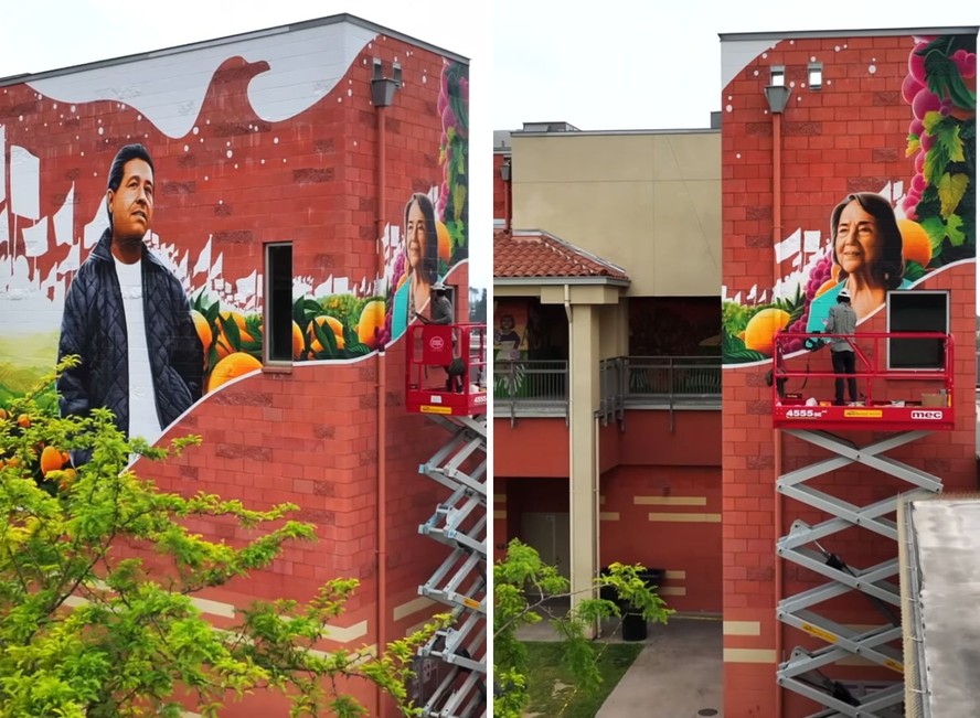 Com a ajuda de estudantes, artistas de rua e muralistas transformam ...