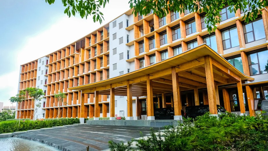 Maior prédio de madeira da Ásia é inaugurado em Cingapura | Projetos ...