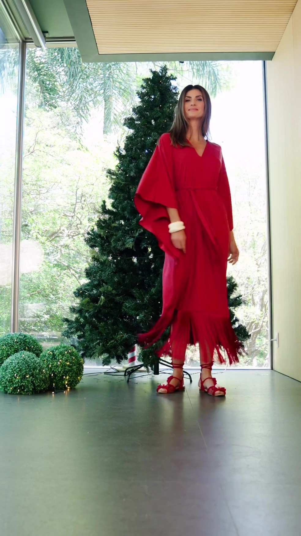 Isabella Fiorentino mostra decoração criativa da sua casa para o Natal ...