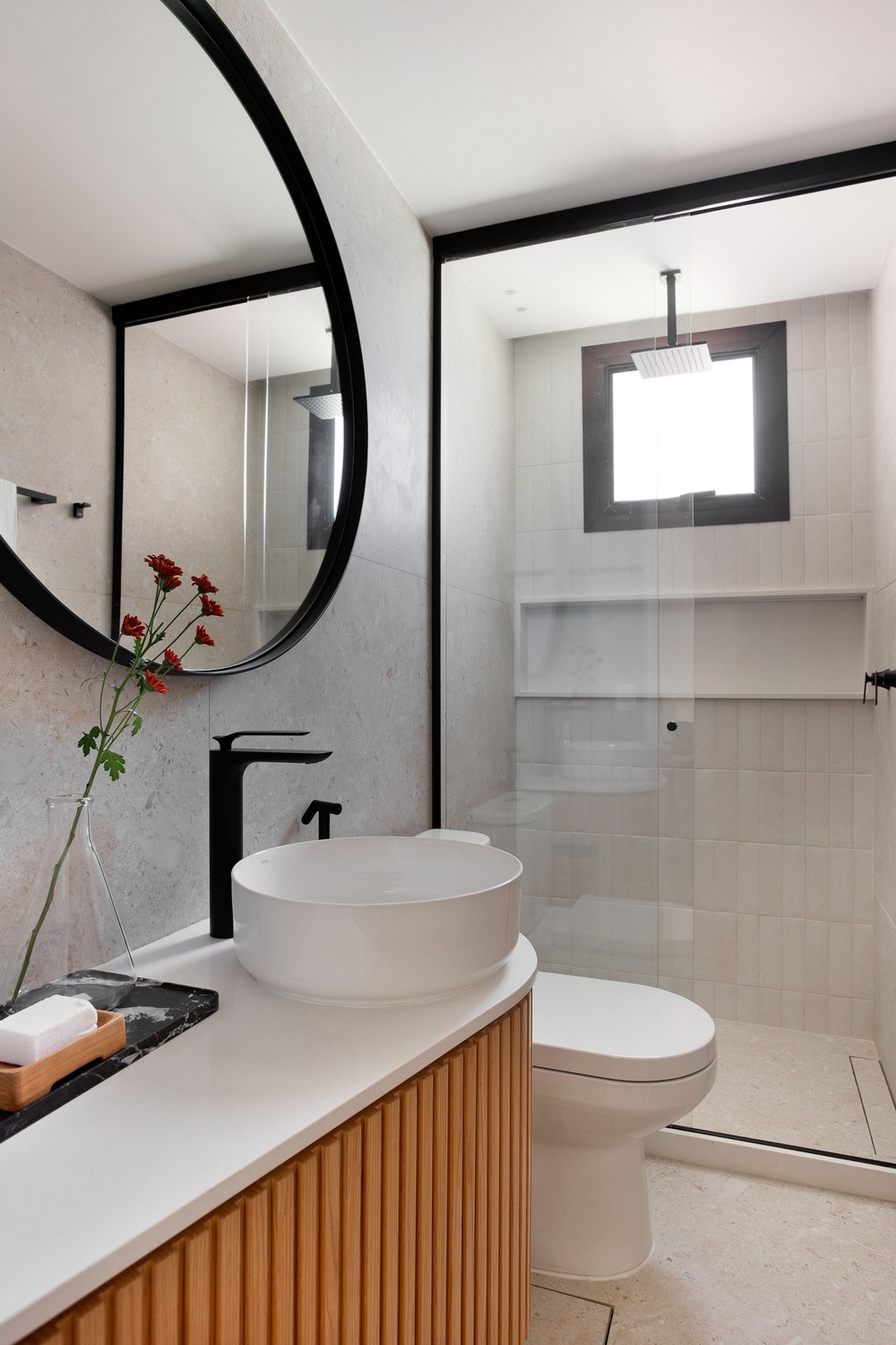 Nicho no boxe do banheiro: dicas, preço e materiais + 35 fotos se ...