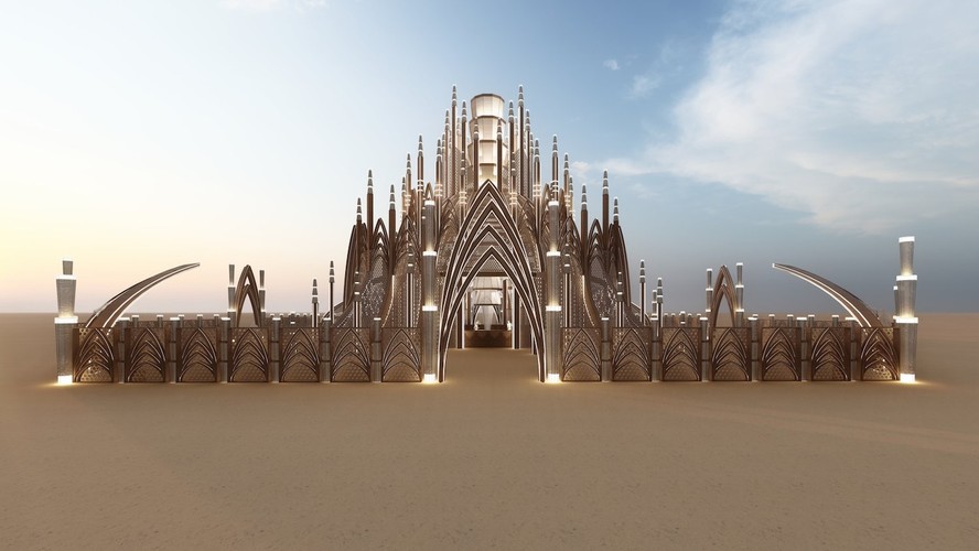 Burning Man revela imagens do templo da edição de 2024, que será ...