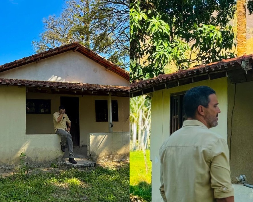 André Marques publica novas fotos na casa do pai que faleceu e fala de ...